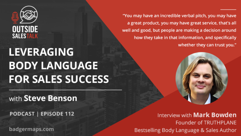 Leveraging Body Language for Sales Success – Outside Sales Talk with ...